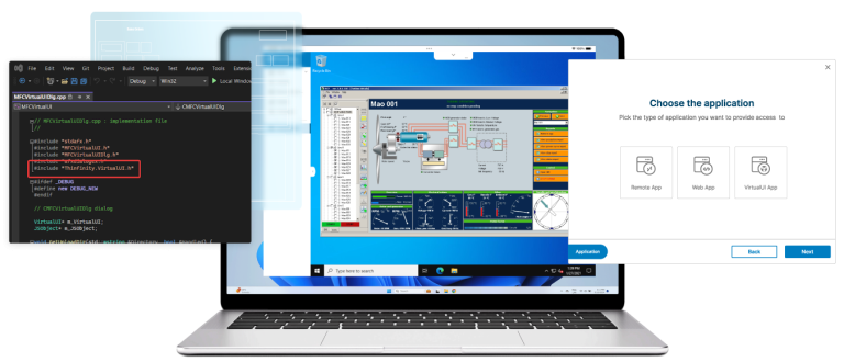 Move your Windows application to the web | HTML5 | Thinfinity VirtualUI